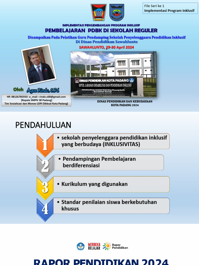 Pembelajaran Dan Penilaian PDBK | PDF