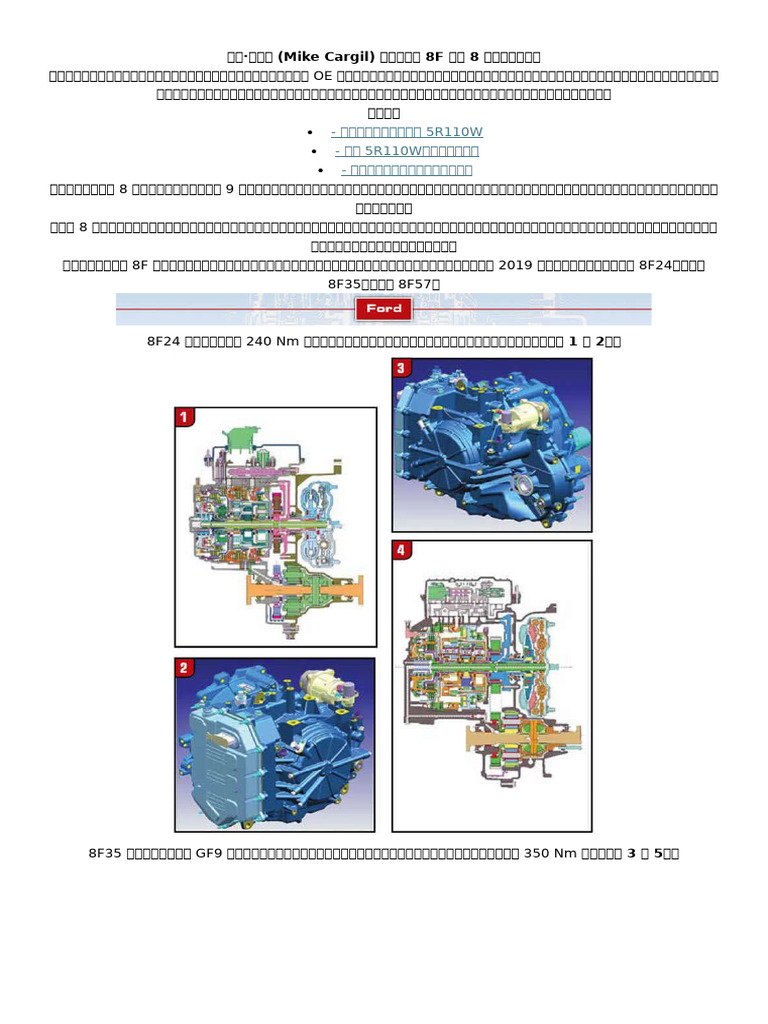 Ford 8F24 35 75 | PDF