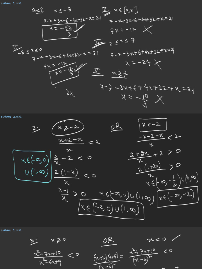 34 Compound Angles - L-01 (Class Notes) NJ - 247 | PDF