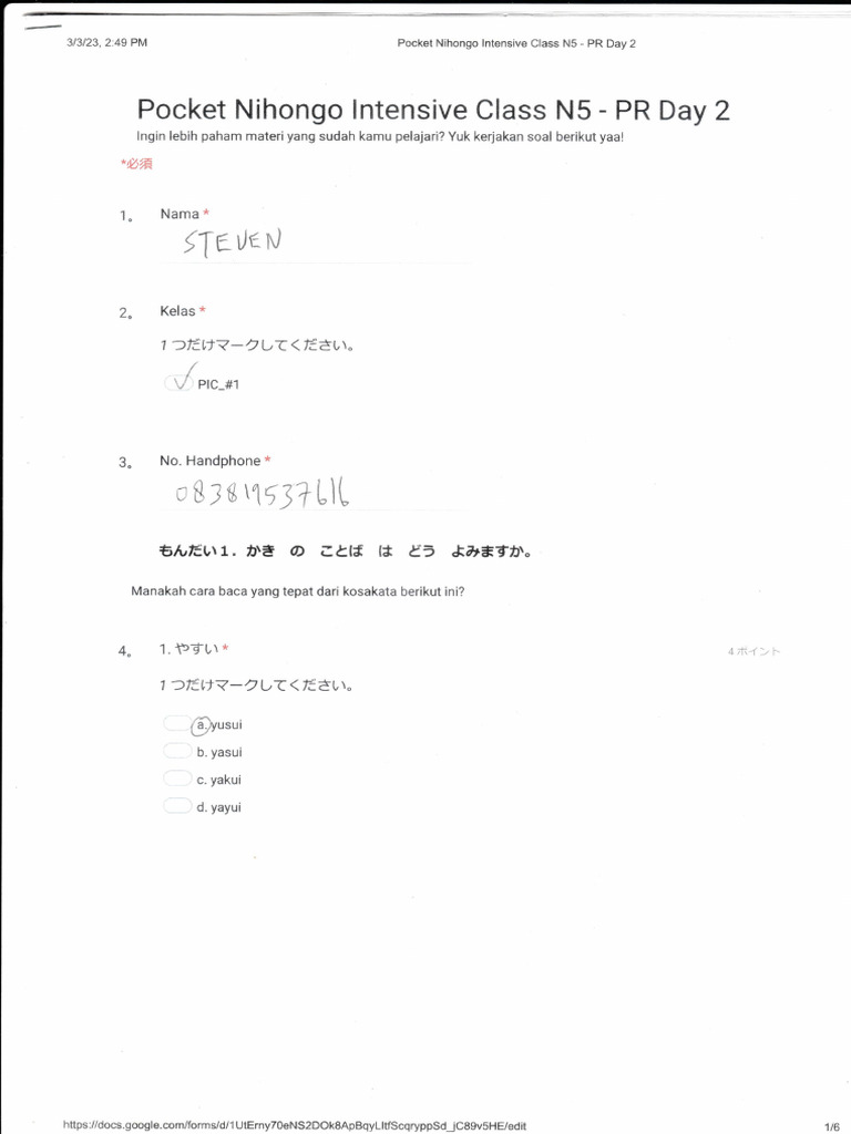 Latihan Day 2 2 Pdf