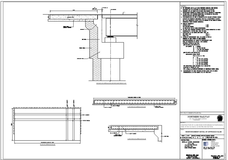 Approach Slab Construction Details | PDF
