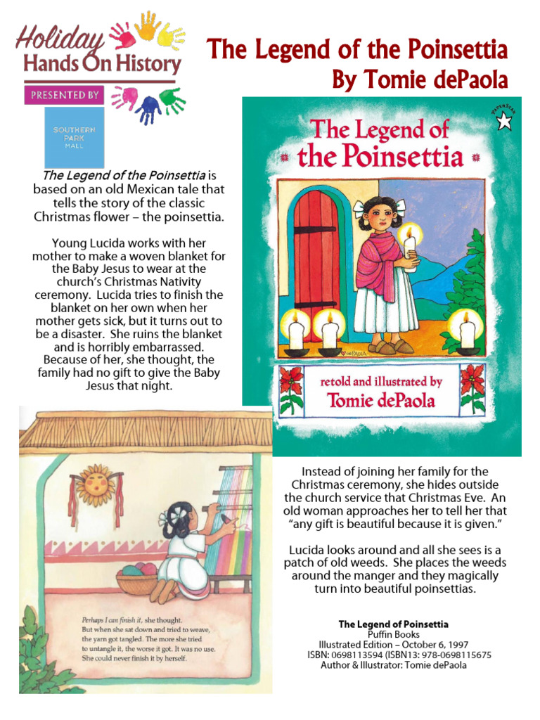 HHOH December 27 The Legend of The Poinsettia | PDF | Christmas