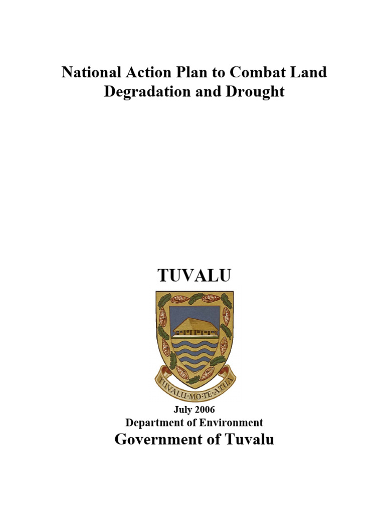 Tuvalu Eng2006 | PDF | Global Environment Facility | Groundwater