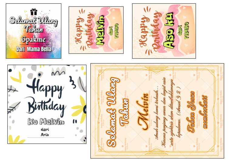 HBD Card Final | PDF