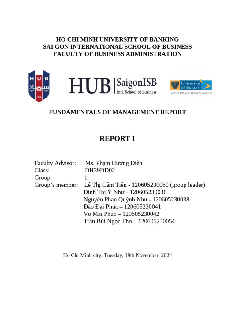 Business Report - Introduction Enterprise Vinamilk | PDF | Social Media ...