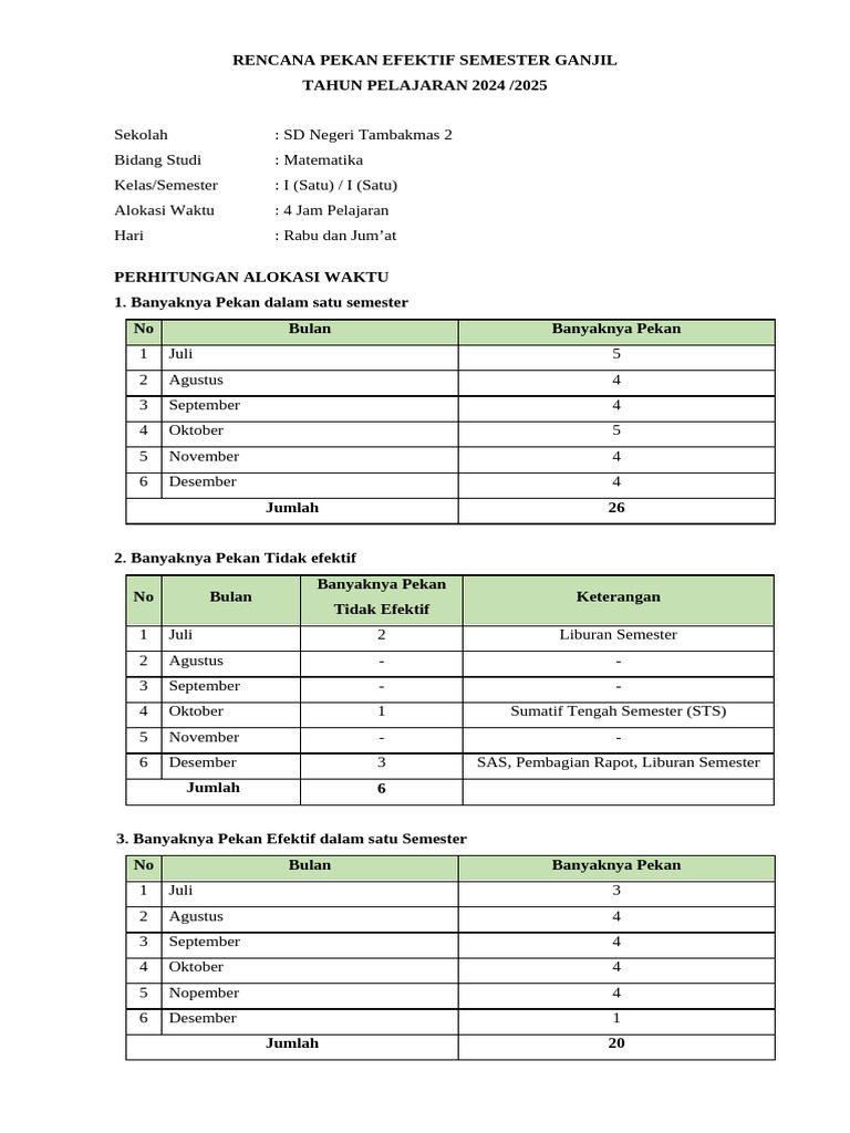 RPE Matematika Intan Fix | PDF