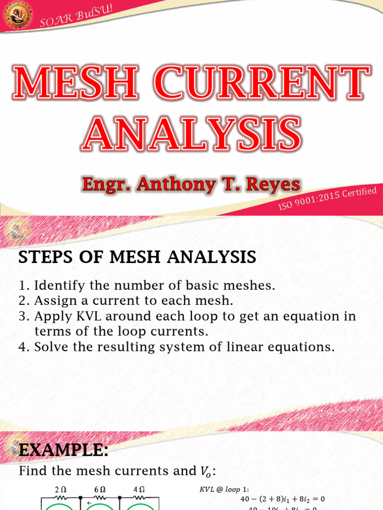 Mesh Analysis | PDF