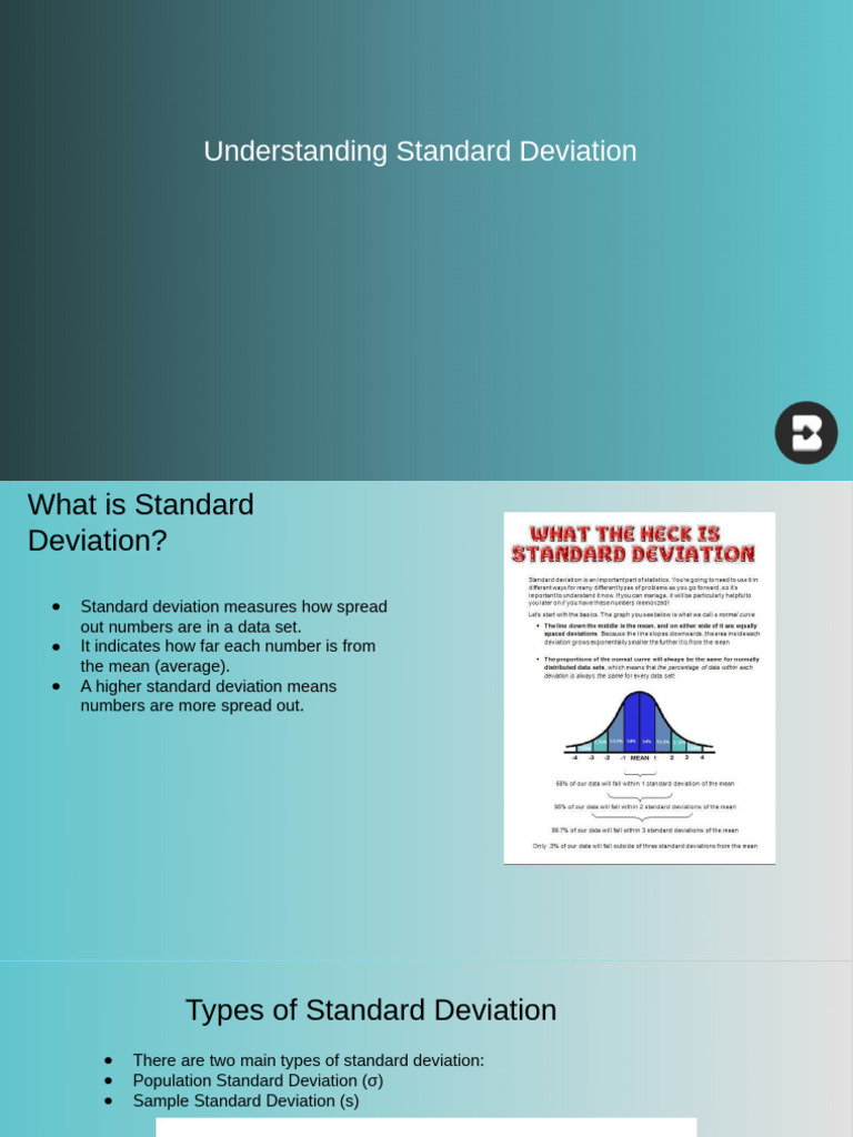 Elective 9 - Standard Deviation | PDF | Standard Deviation | Mean
