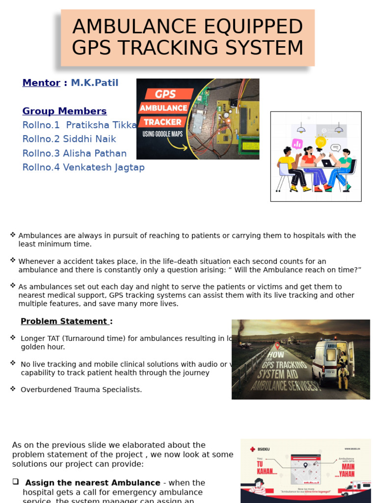 Ambulance Equipped Gps Tracking System-3 | PDF | Microcontroller | Embedded System