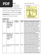 The Mark of Athena Summary | PDF | Rick Riordan | American Adventure Novels