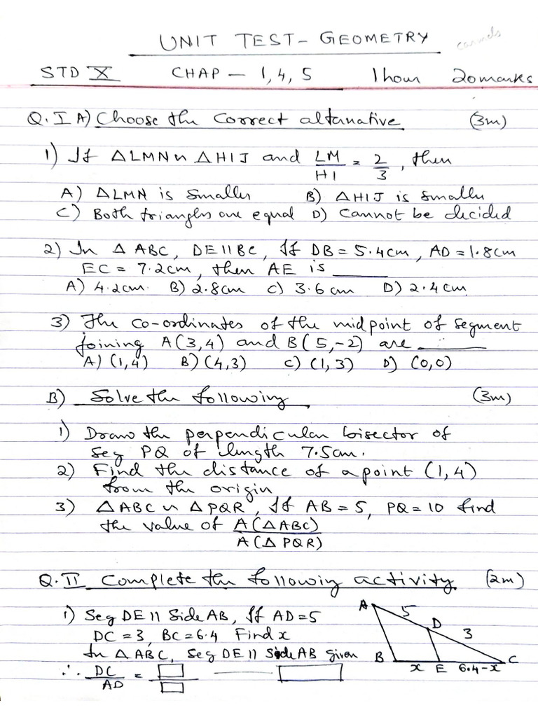 UT STDX Cmel Geometry | PDF