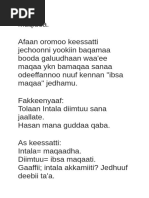 Walaloo - Qabsoo | PDF | Travel