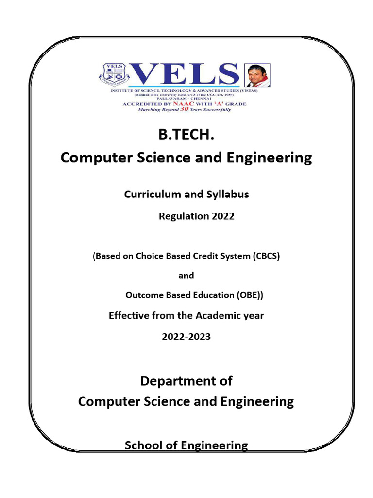 Bachelor of Technology Syll | PDF | Engineering | Science