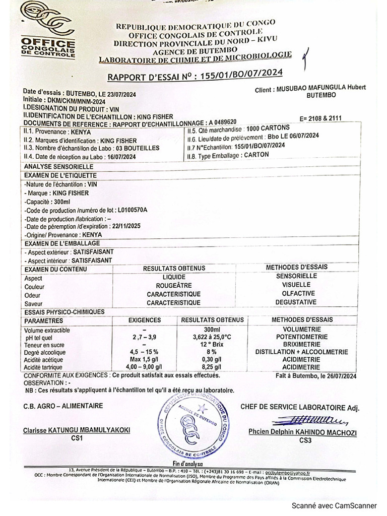 Bulletin OCC Kingfisher | PDF