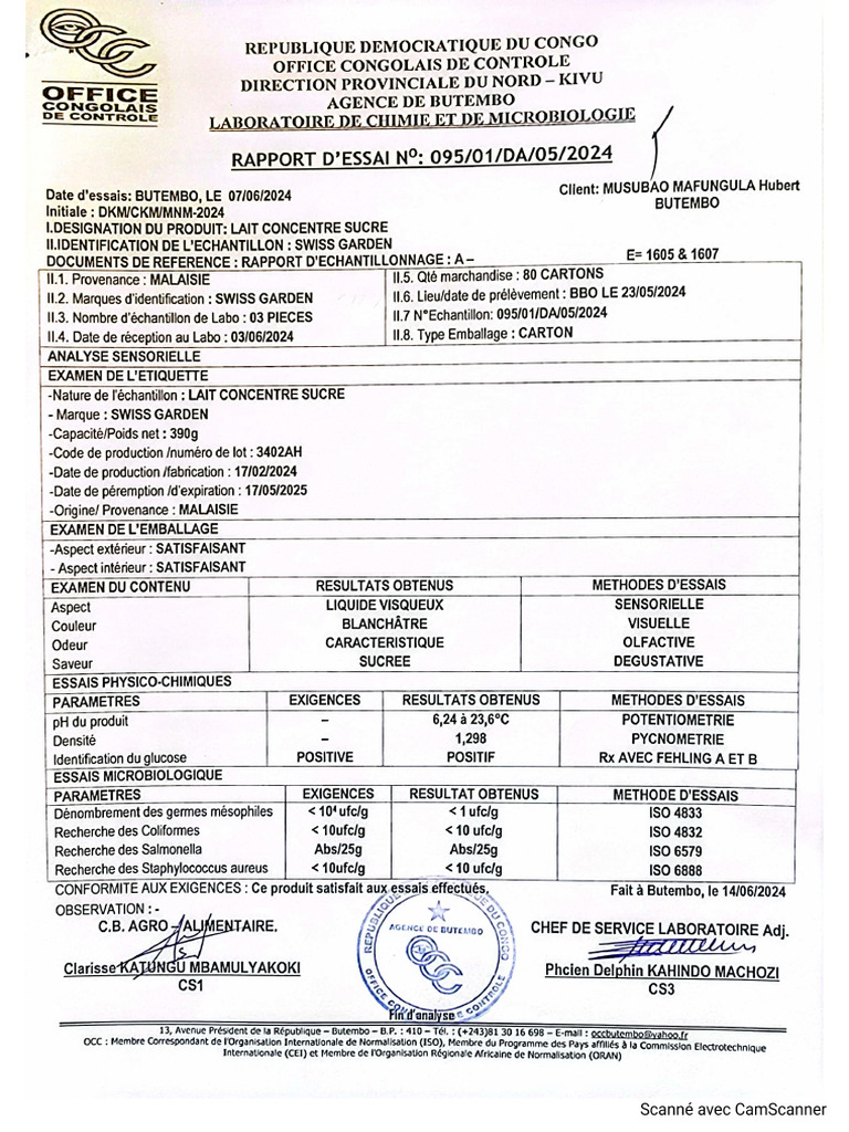 Bulletin OCC Swiss Garden | PDF