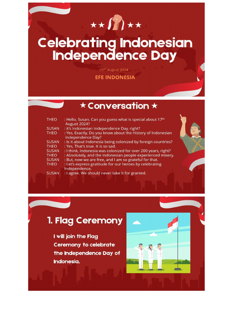 Sd-Celebrating Indonesia Independence Day | PDF