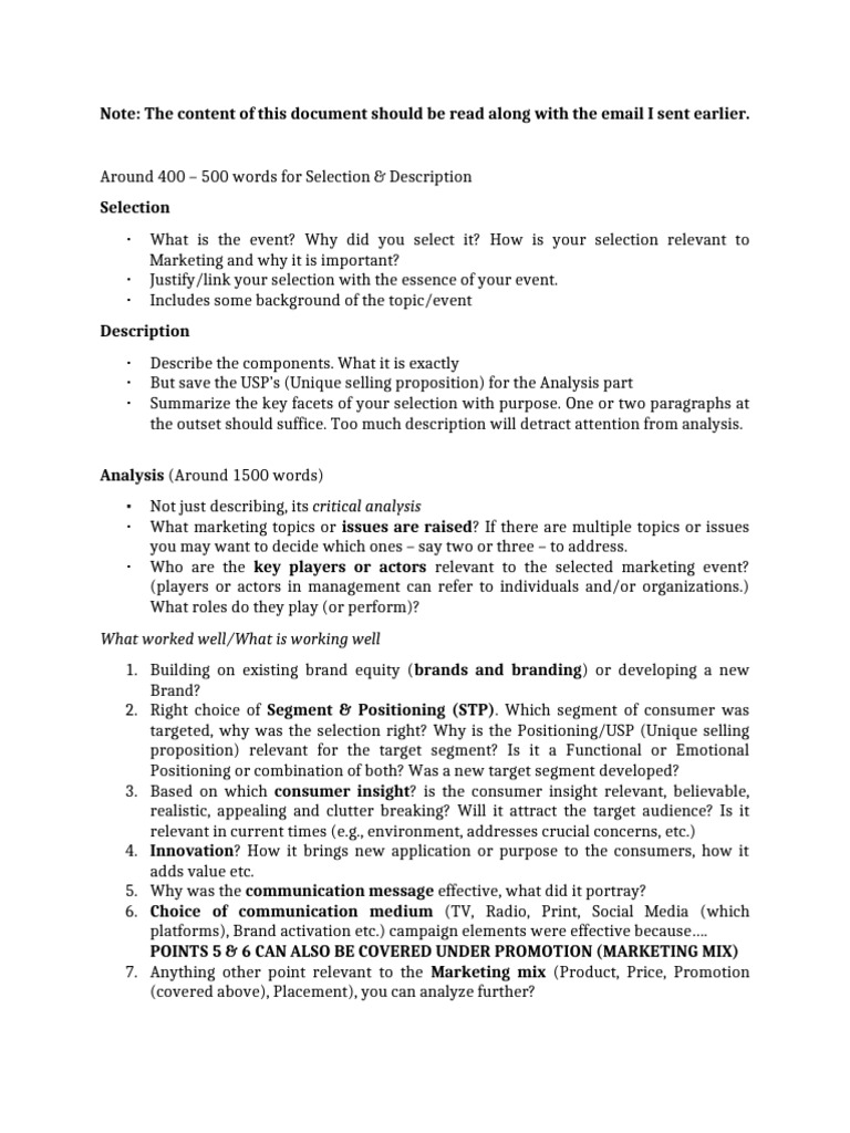 How To Attempt The Essay - Some Tips 1 | PDF | Marketing | Brand