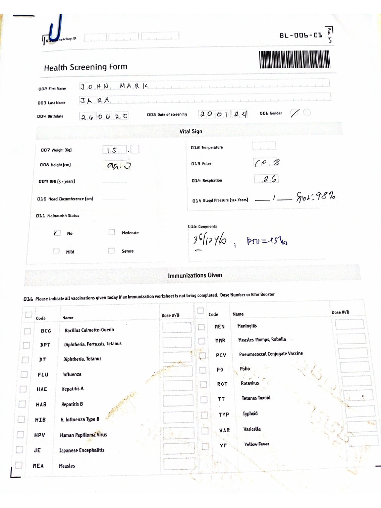 John Mark Jara | PDF