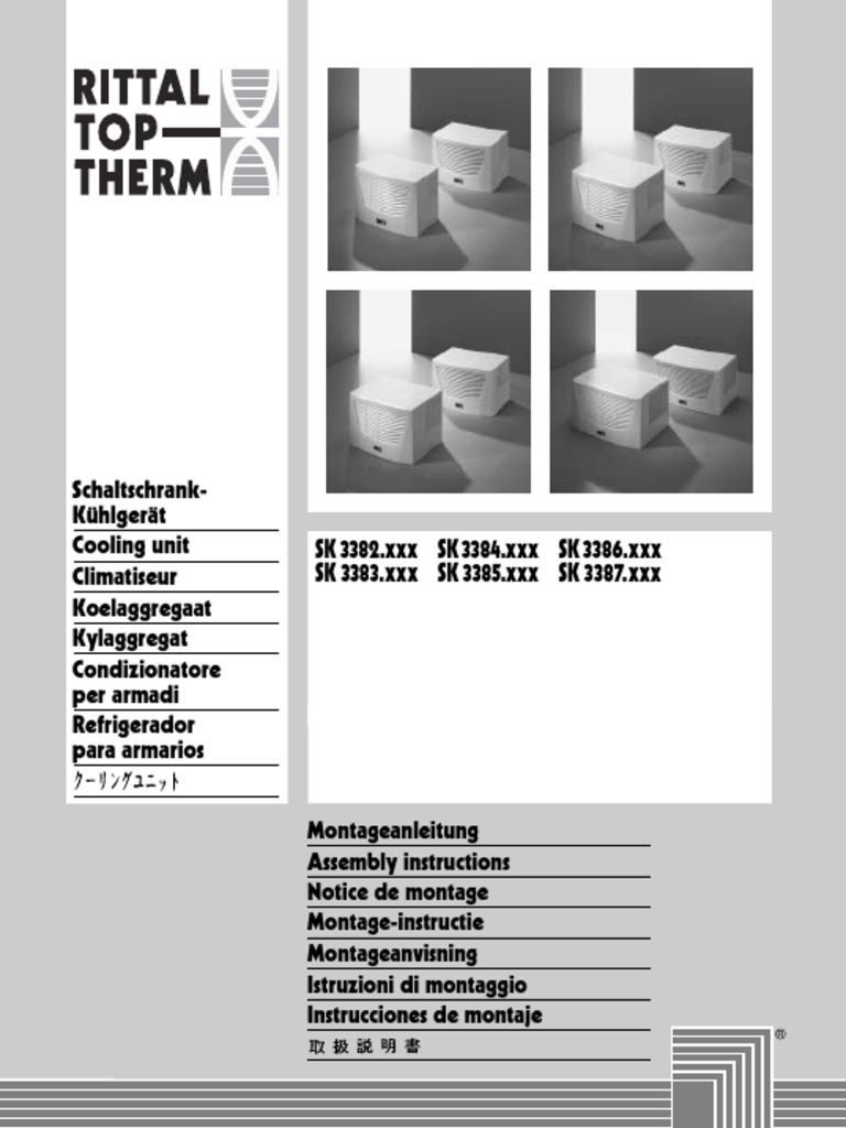 Rittal Top Panel Air-Condition | PDF | Applied And Interdisciplinary ...