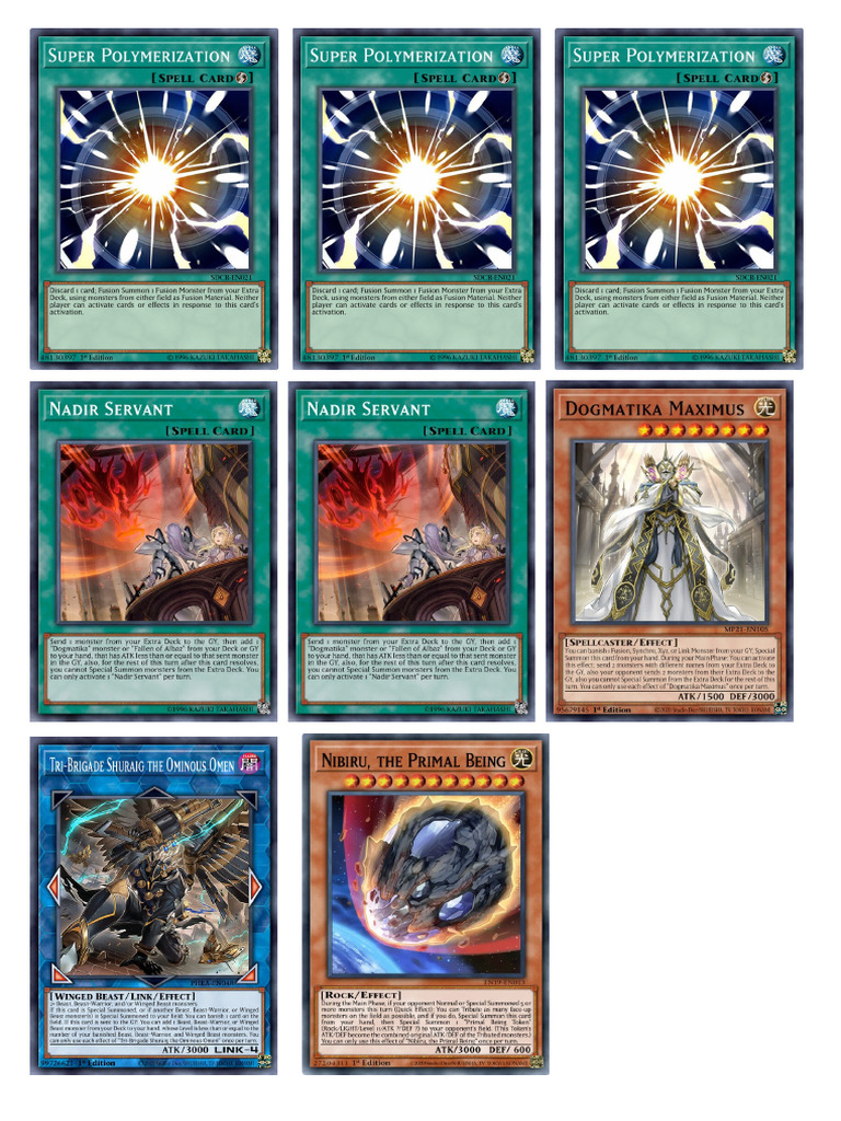 Proxy Formato Yugi | PDF
