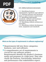 BRD Vs FRD Vs FSD | PDF | System | Computing