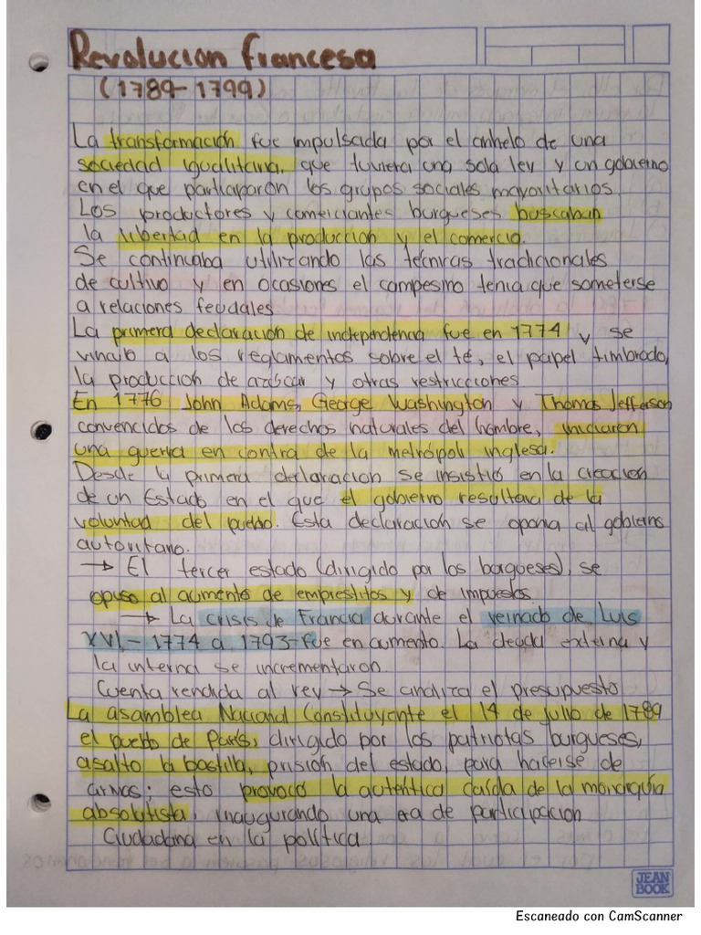 Revolución Francesa 1789 | PDF