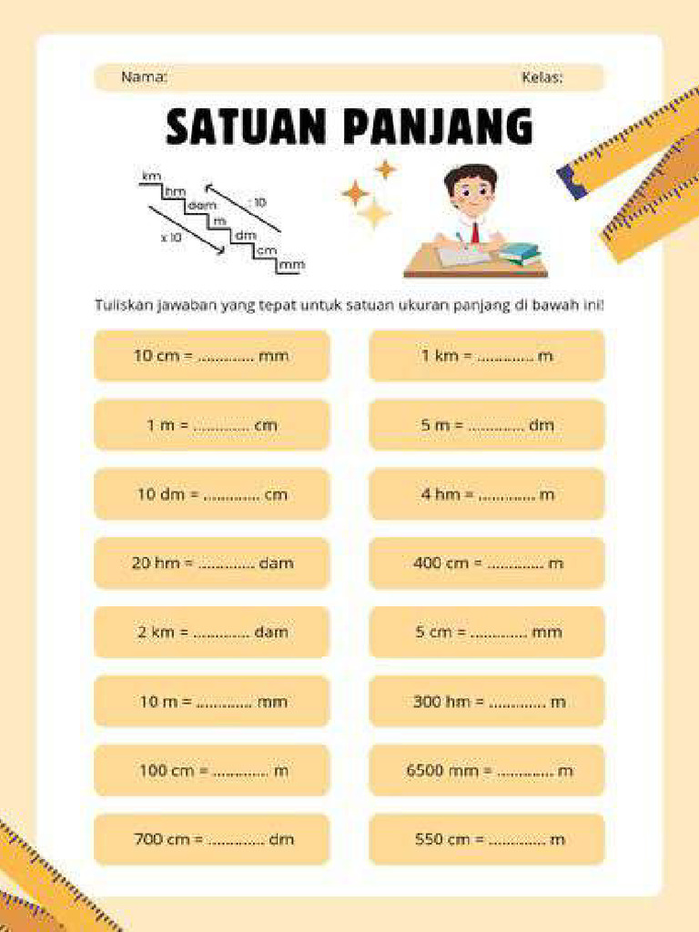 LKPD Satuan Panjang | PDF