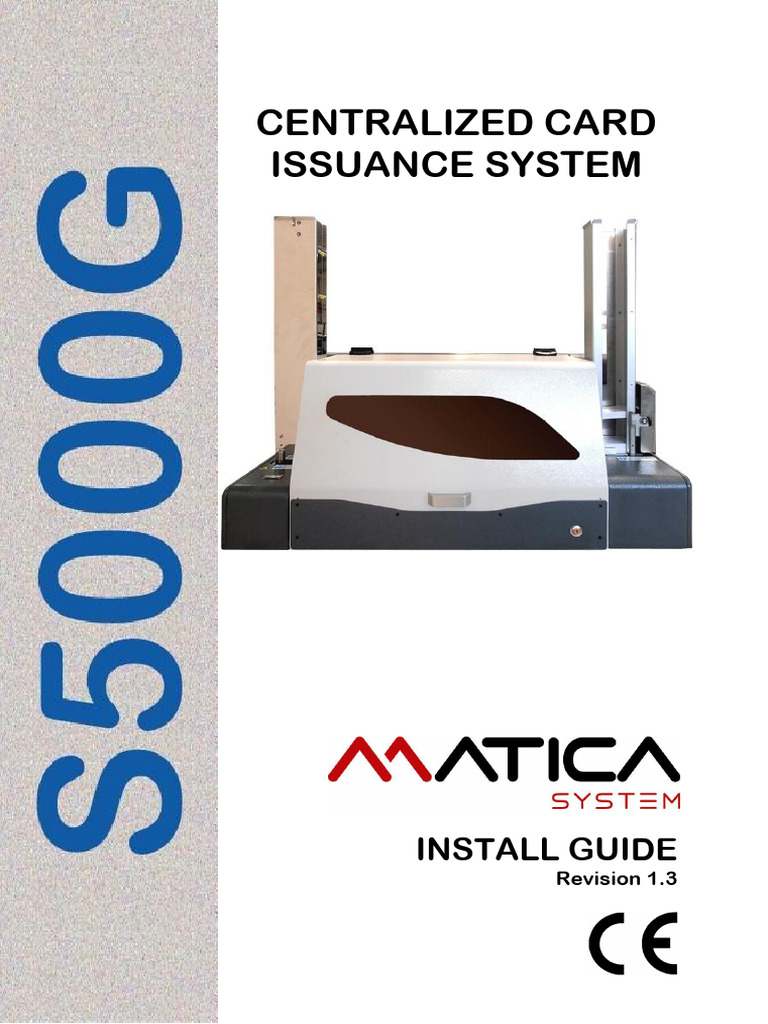 S5000G InstallGuide 1.3 | PDF | Installation (Computer Programs) | Smart Card