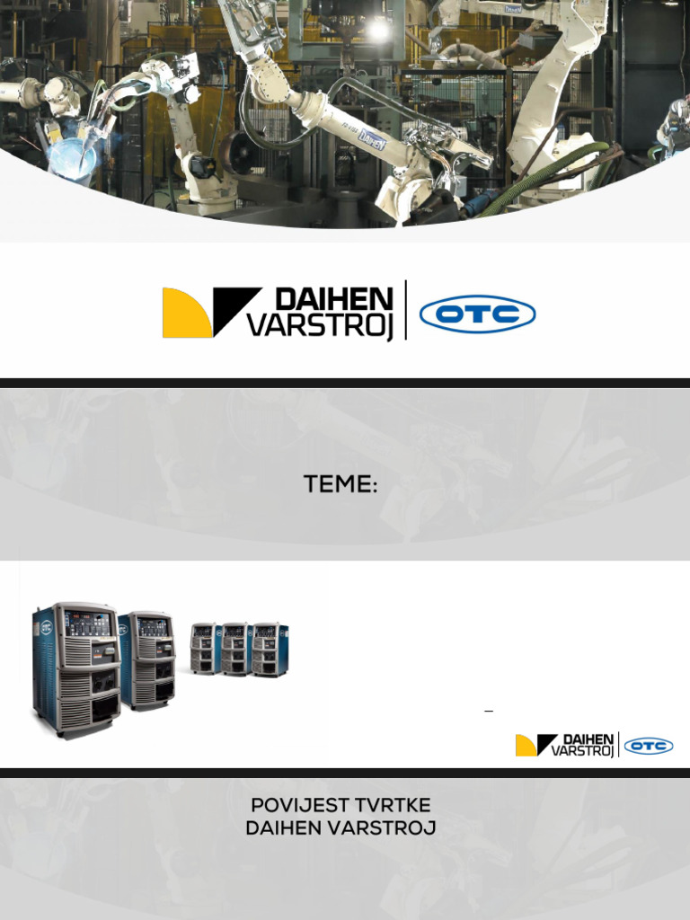 Daihen Varstroj Prezentacija | PDF