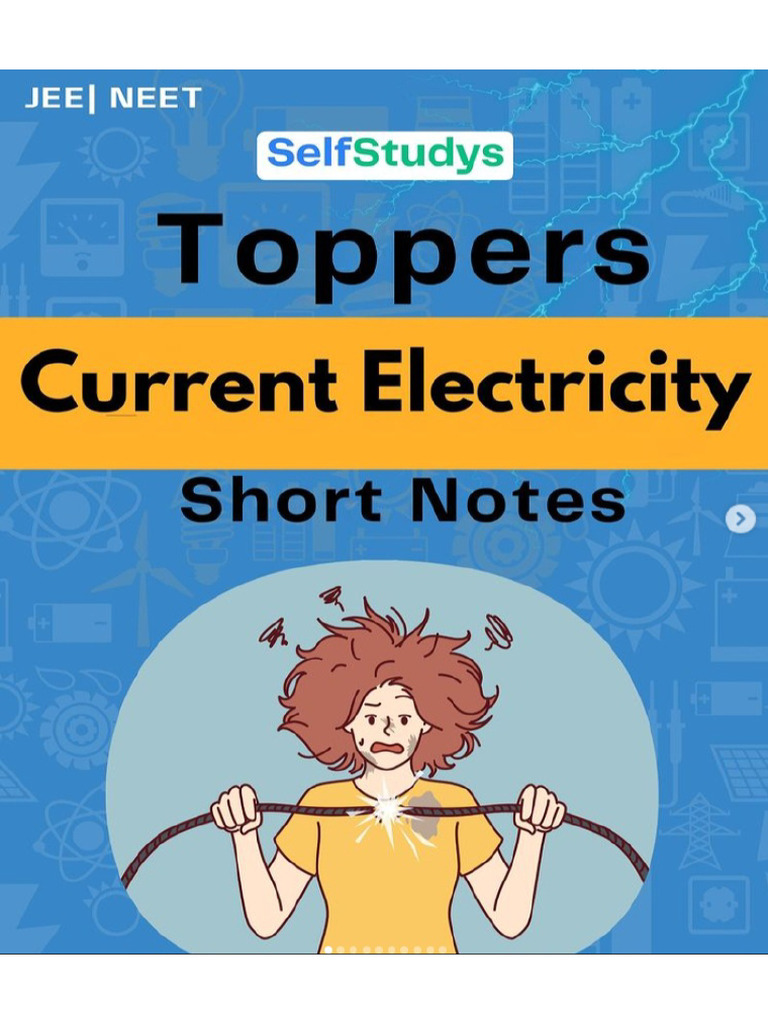 Current Electricity Self Study | PDF