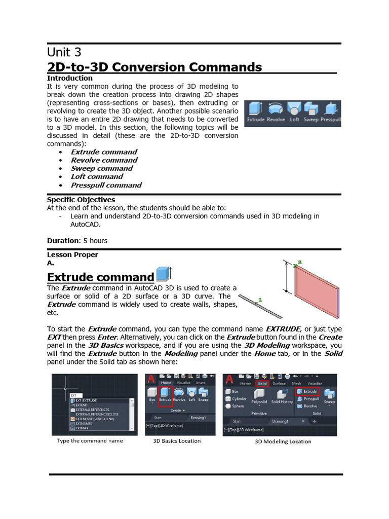 Chapter 4 Un3 | PDF | Shape | 3 D Computer Graphics