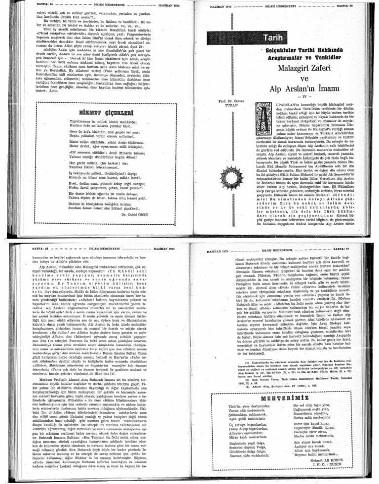 Sel - Uklular Tarihi 4 - Malazgirt Zaferi Ve Alp Arslan - N - Mam - (#942562) - 1787104 | PDF