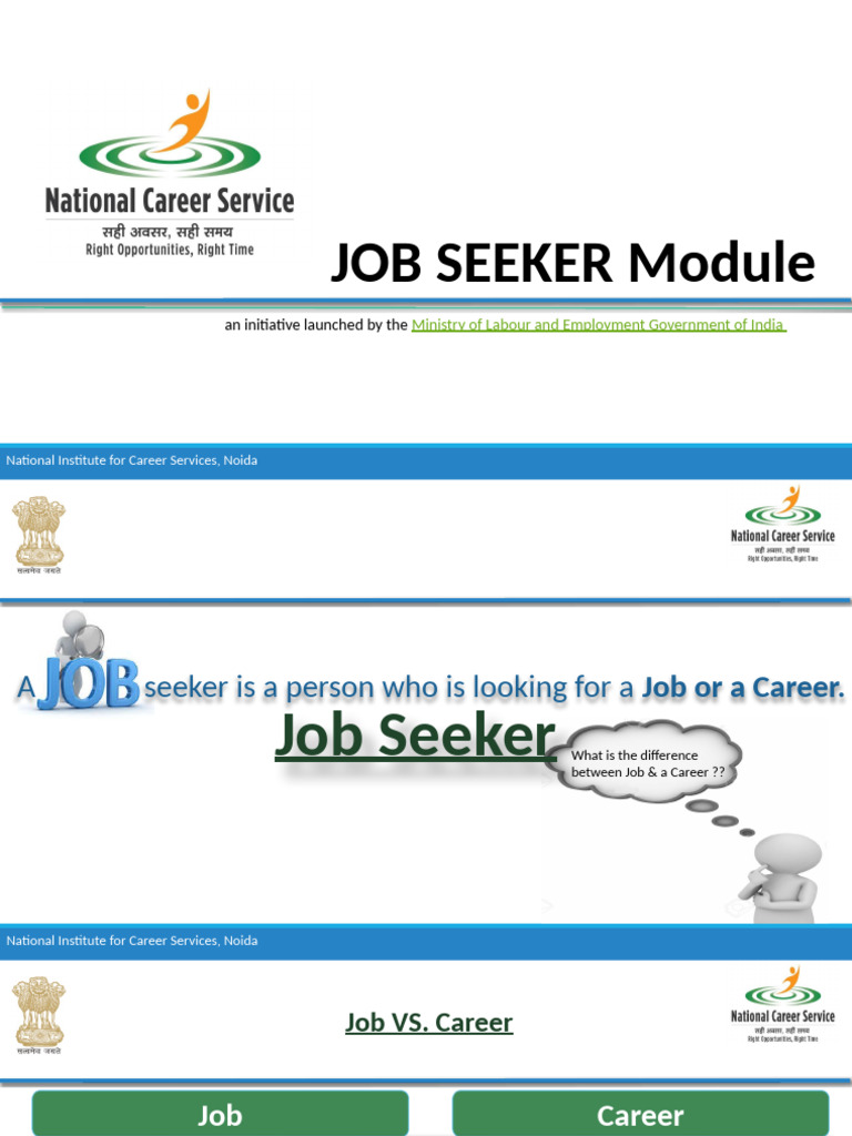 Job Seeker Module | PDF