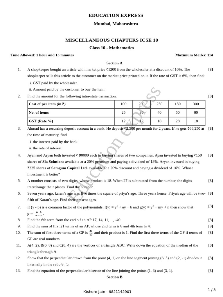Question 1267000 | PDF | Dividend | Value Added Tax