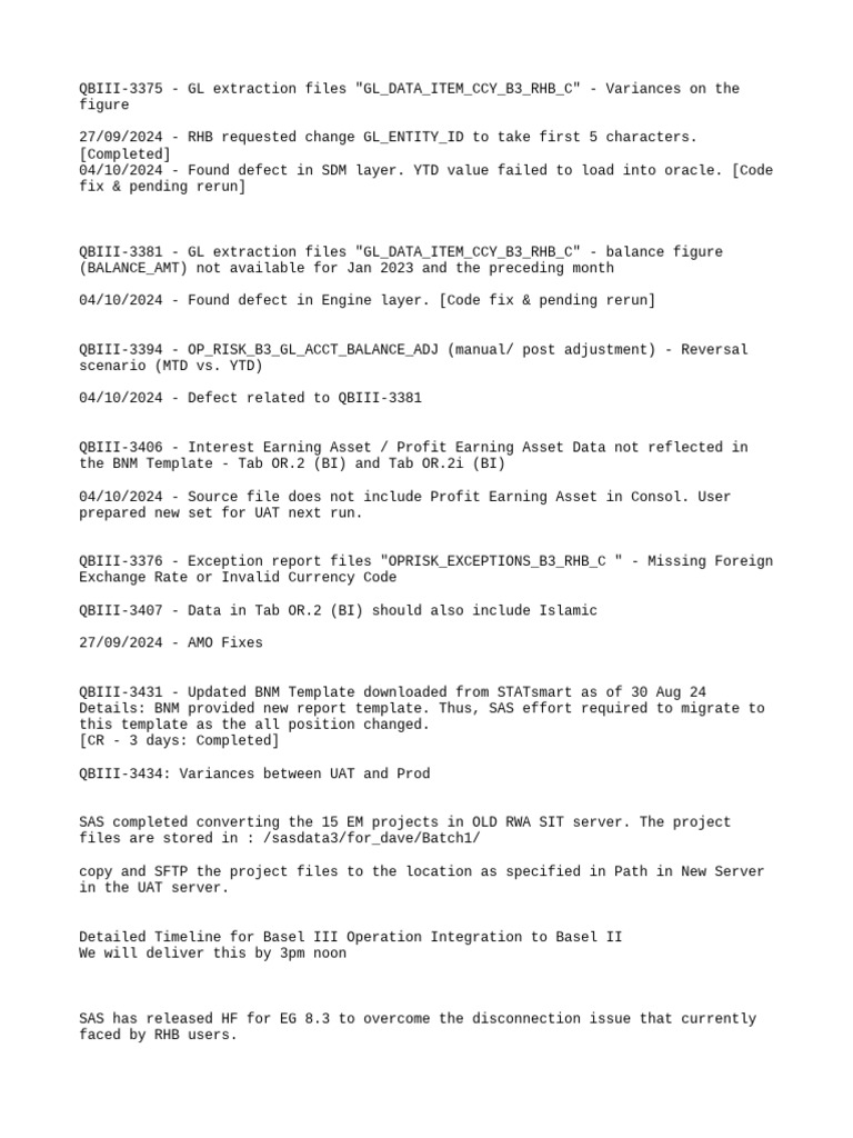 QBIII-3375 - GL Extraction Files GL | PDF