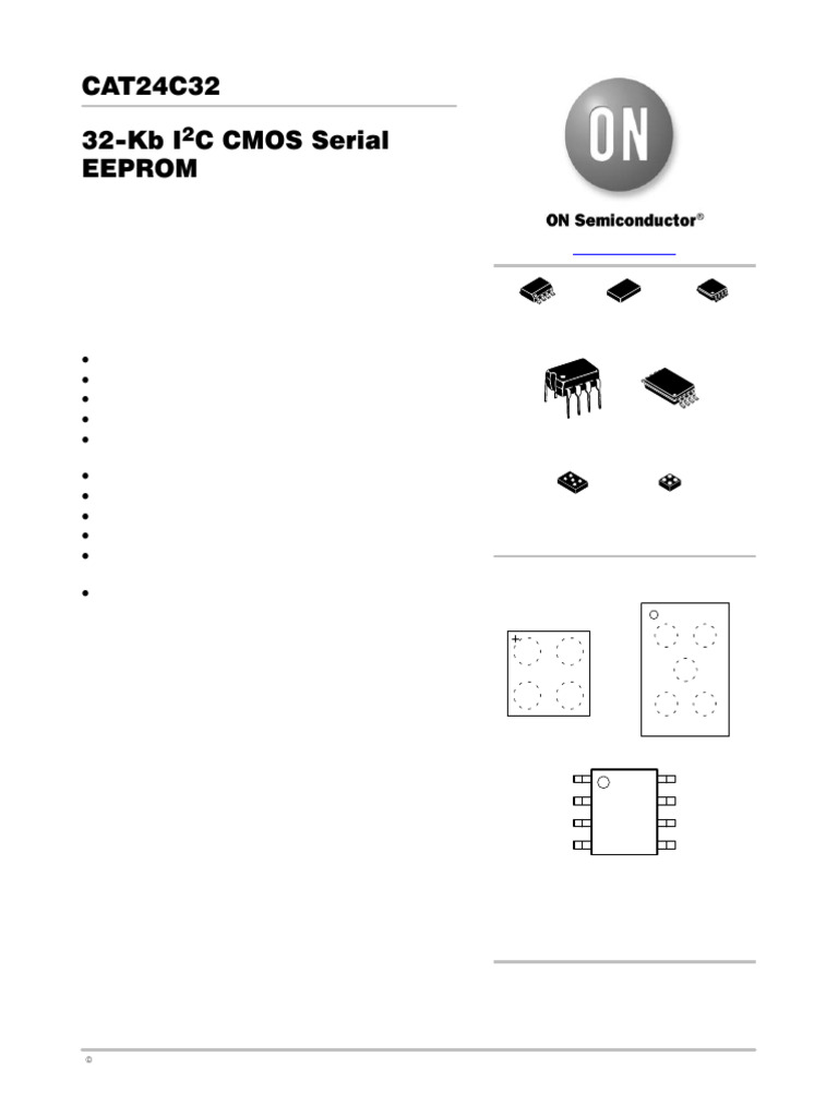 32Kb I2C CMOS Serial EEPROM | PDF | Electricity | Manufactured Goods