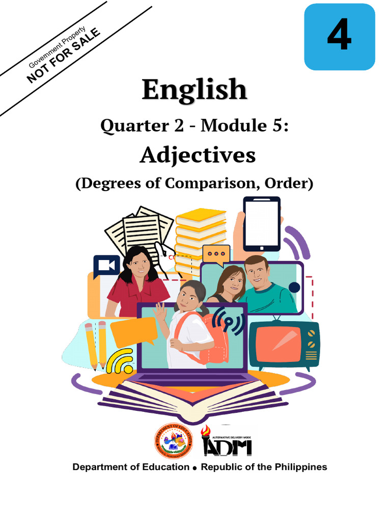 English4 Q2 Mod5 Adjectives v4 | PDF | Linguistics