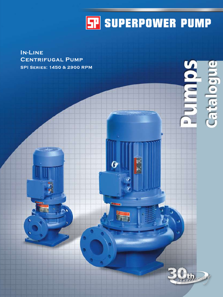 Appendix G - In-Line Pump Catalogue | PDF