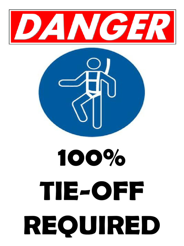 100% Tie Off | PDF