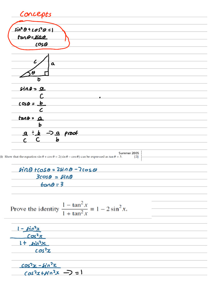 Trigonometry Identities 2 | PDF