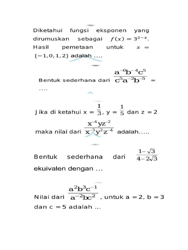 Soal To MTK | PDF