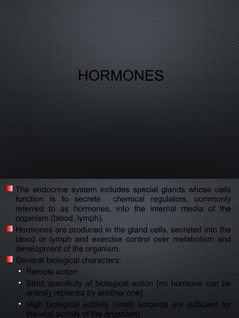 Hormones | PDF | Hormone | Insulin