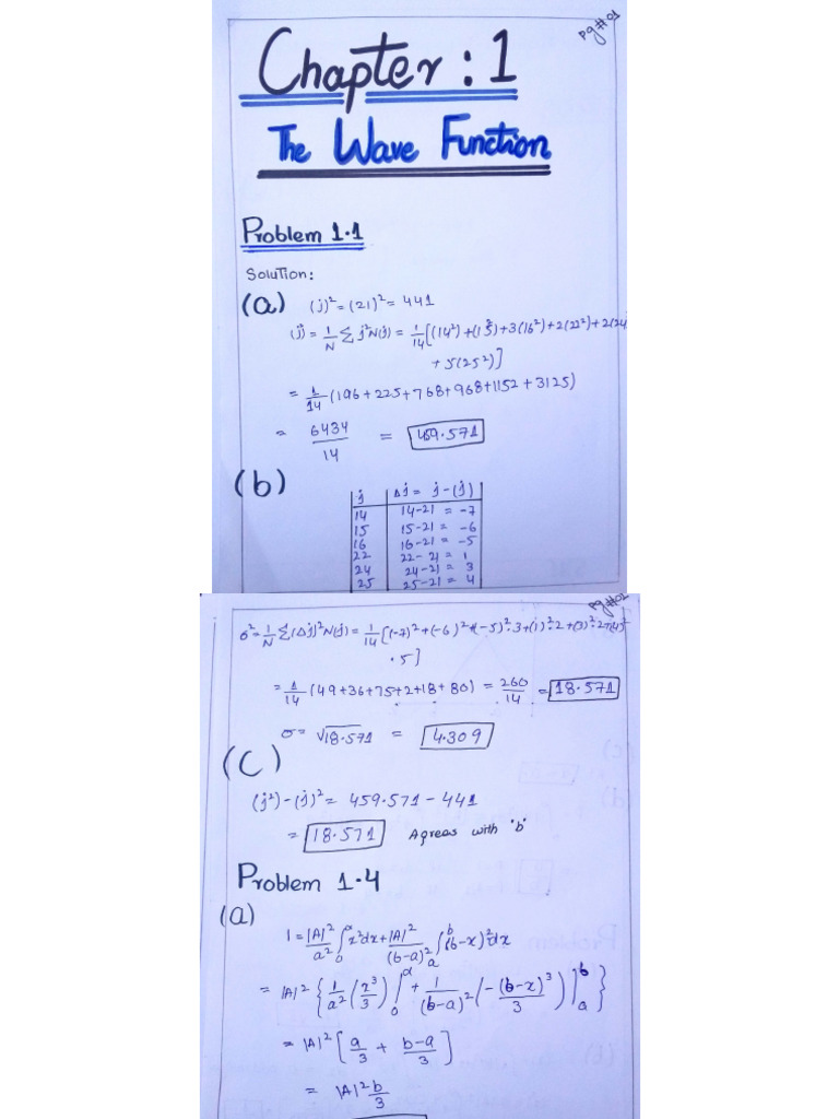Quantum Assignment #1 by Ar | PDF