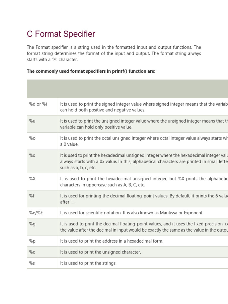 Chapter Six | PDF | Integer (Computer Science) | Computer Science