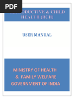 IHIP-IDSP User Manual for P Form | PDF