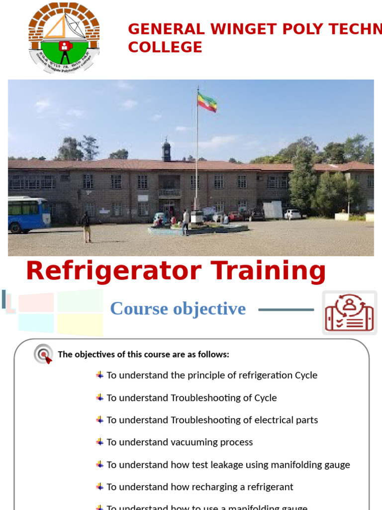 Direct Cool and Defrost Model Refrigerator Training | PDF | Refrigerator | Refrigeration