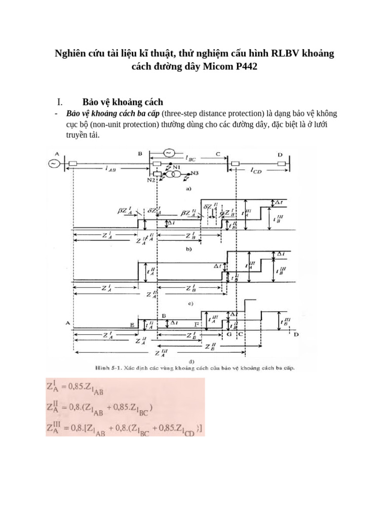 RLBV P442 Distance Line HDB | PDF