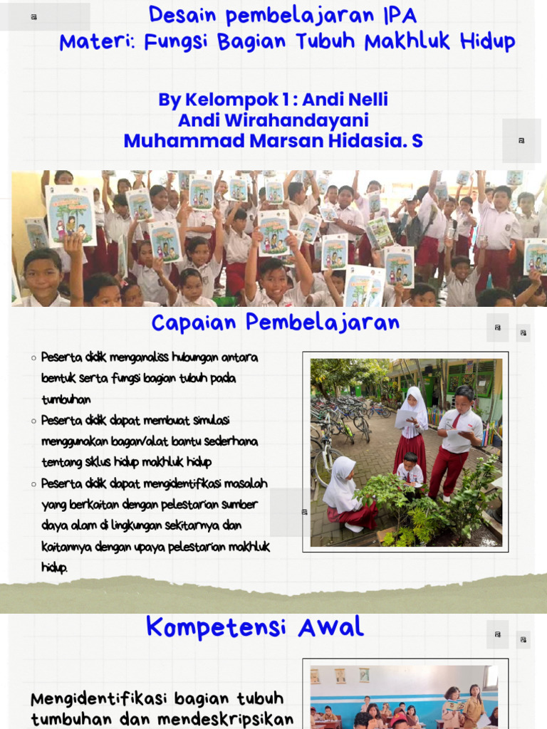 Desain Pembelajaran Ipa Kelompok 1.Pptx - 20231103 - 144735 - 0000 | PDF
