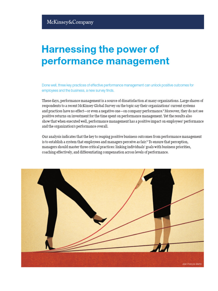 Boosting Performance Management Effectiveness | PDF | Social Psychology ...