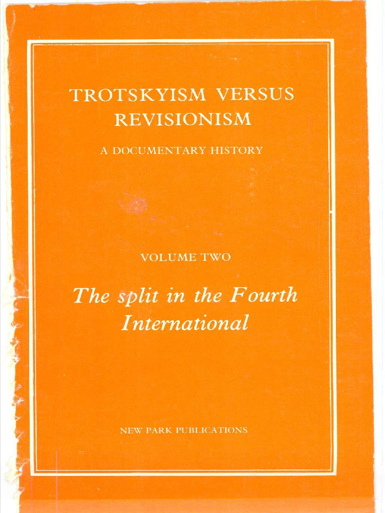 Trotskyism Versus Revisionism Volume 2 | PDF | Marxism | Political Movements